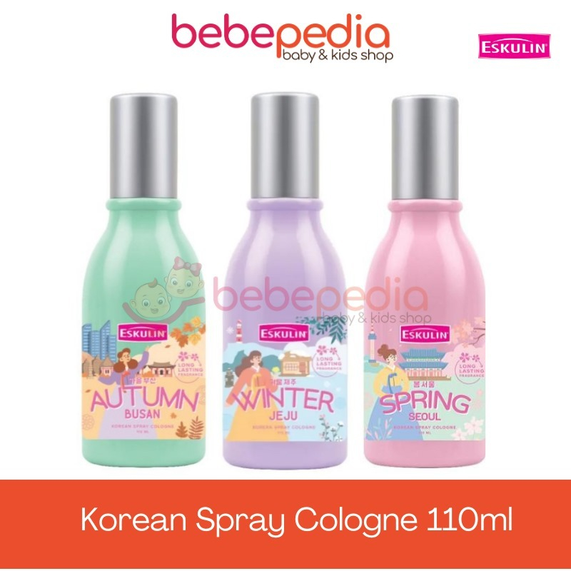 Jual Eskulin Korean Spray Cologne 110mL Parfum Anak Remaja | Shopee ...