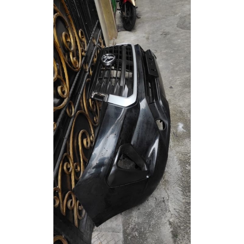 Jual Bemper Bumper depan Toyota Innova Reborn Ribon Facelift set Grill ...