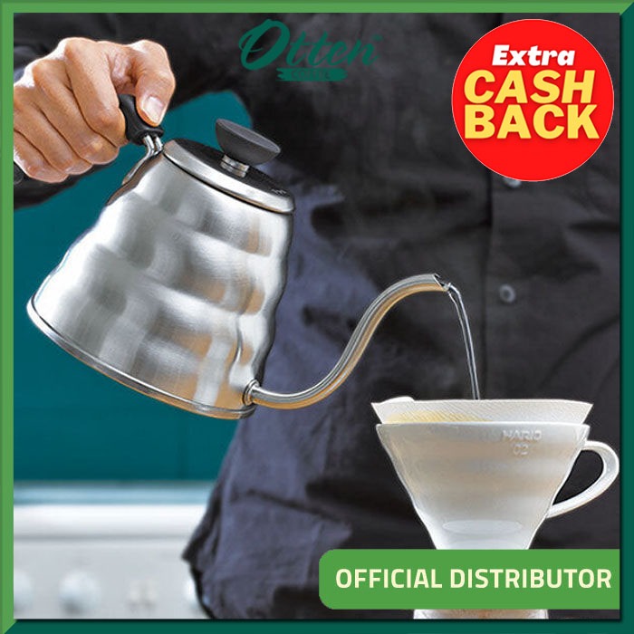 Jual Hario - Teko Leher Angsa V60 Pour Over Kettle VKBR-120-HSV | Shopee Indonesia