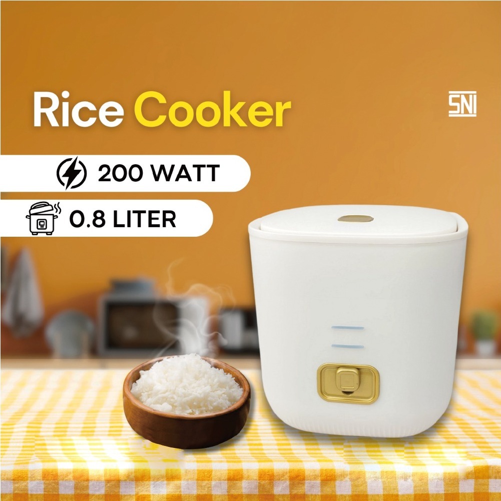 Jual Rice Cooker Mini Luna Life 0.8L 200watt rice cooker anak kost ...