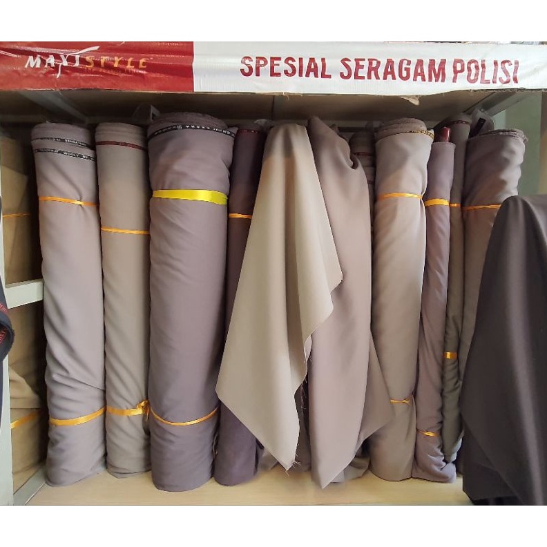 Jual KODE U63Q KAIN MAXIMOTION BAHAN SERAGAM POLISI POLRI PDH PDL PDL ...