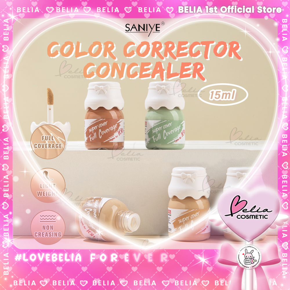 Jual BELIA SANIYE Color Corrector Concealer Tahan Lama Concealer Botol ...