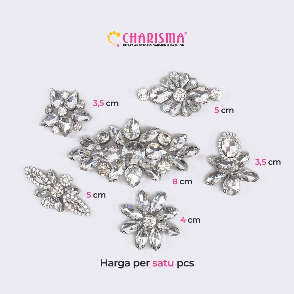 Jual Charisma Crystal KBC - Payet Rangkai Diamond Premium / Crystal ...