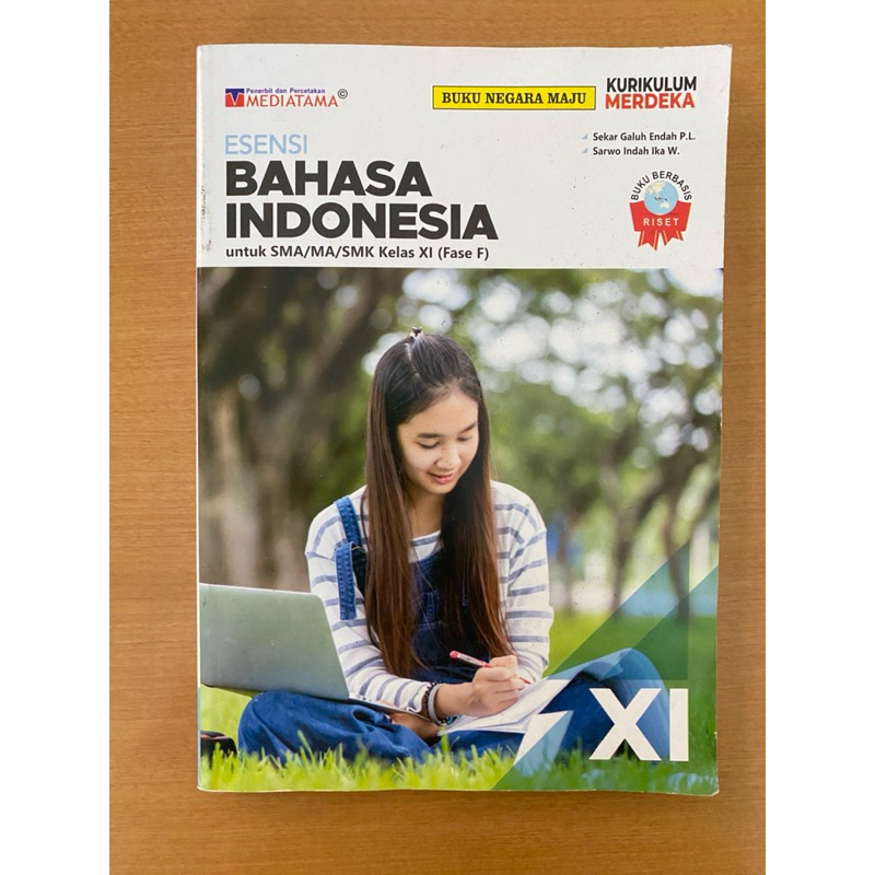 Jual Buku ESENSI Bahasa Indonesia Preloved Kelas 11 SMA/MA Kurikulum ...