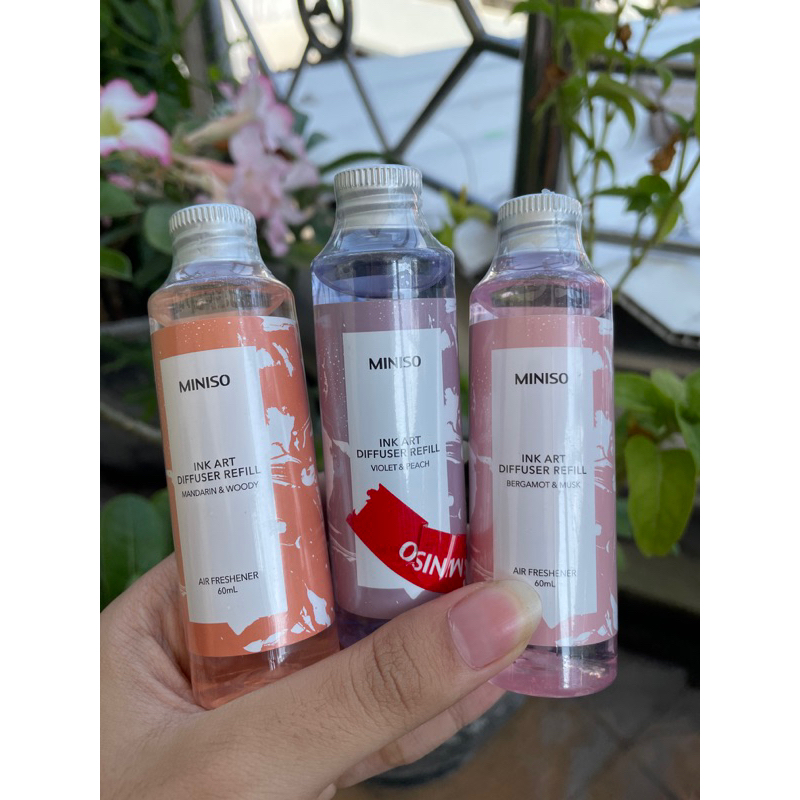 Jual MINISO REFILL SCENT DIFFUSER INK ART 60ml ISI DIFFUSER PENGHARUM ...