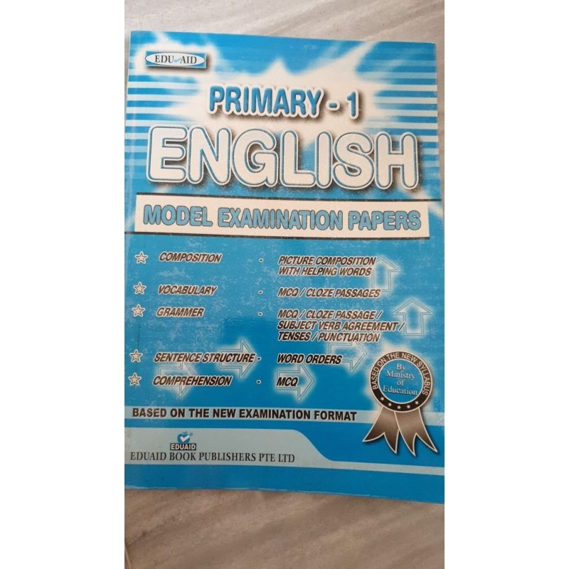 Jual Primary-1 English Model Examination Papers Buku Singapore ...