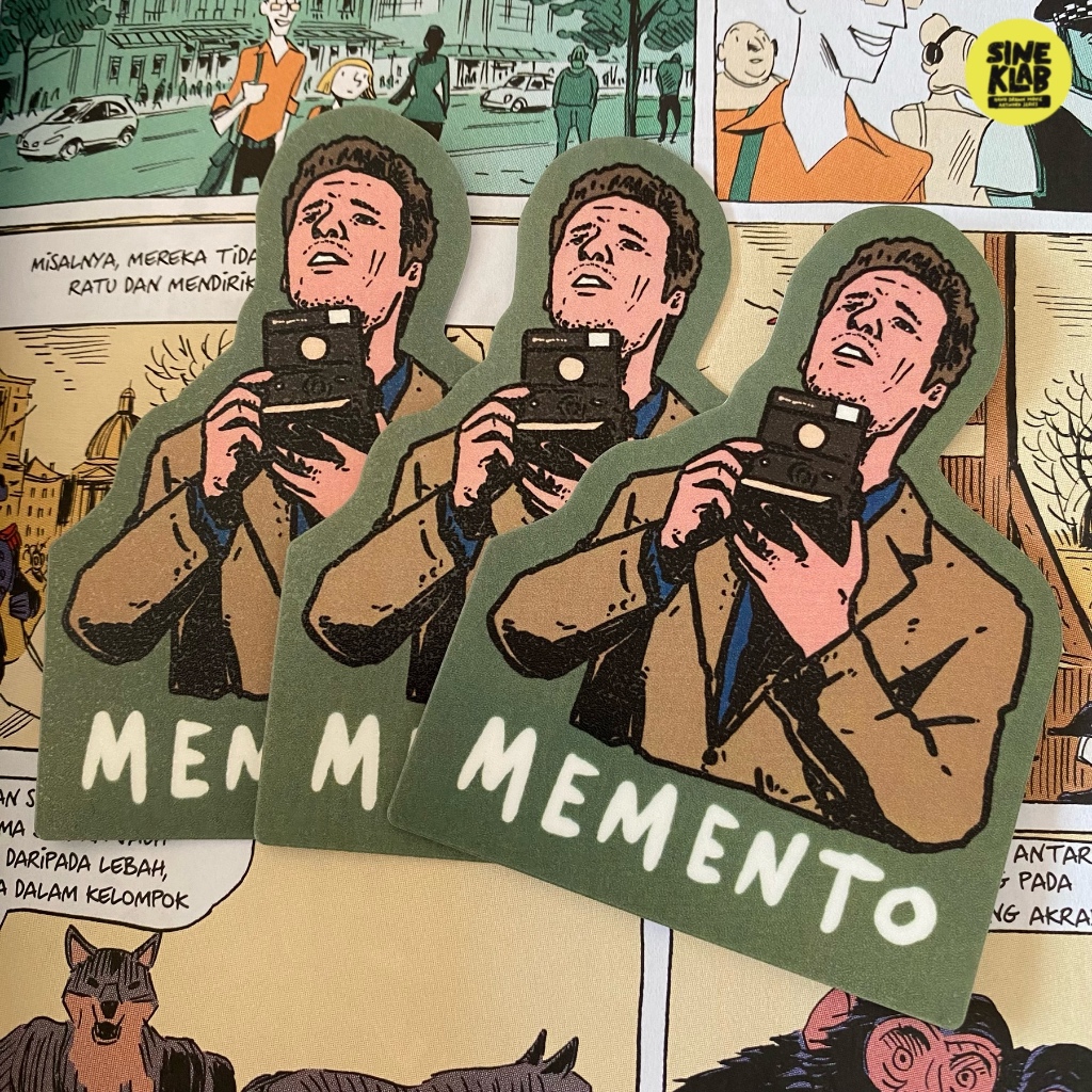 Jual sineklab - Sticker MEMENTO - Edisi Sticker Film / Movie / Cinema ...
