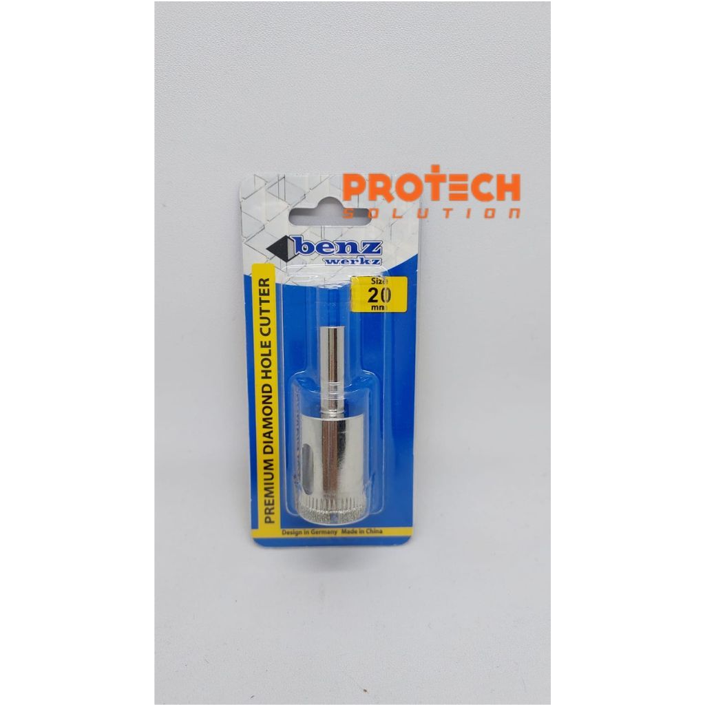 Jual Mata Bor kaca 20mm / Diamond hole cutter / Mata intan bor kaca ...