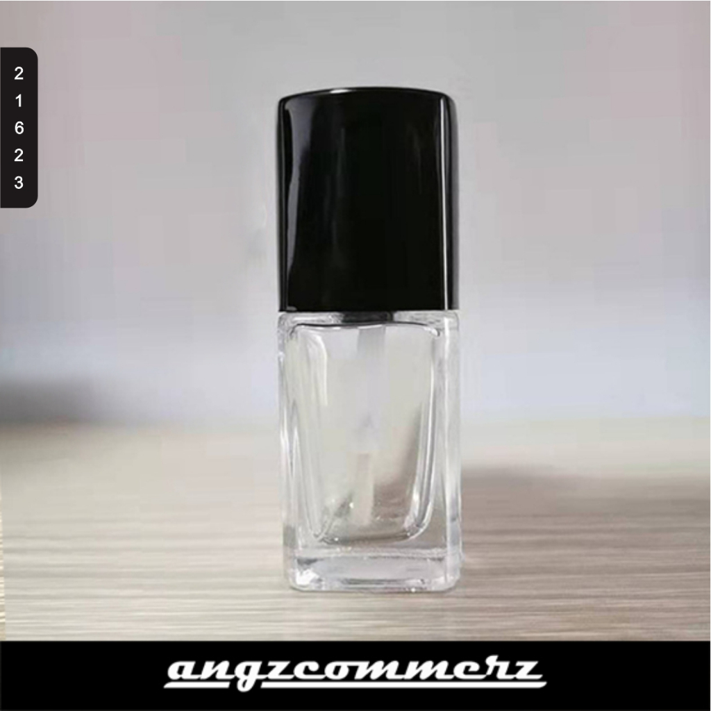 Jual Botol Kutek Cat Kuku Kaca Kotak Square Nail Polish Glass Bottle 15 ...