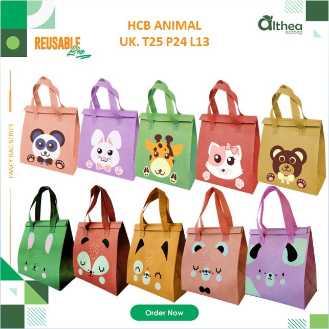 Jual ALTHEA Cooling Bag Bahan Spunbond Tas Makanan Anti Air Tas Bekal ...