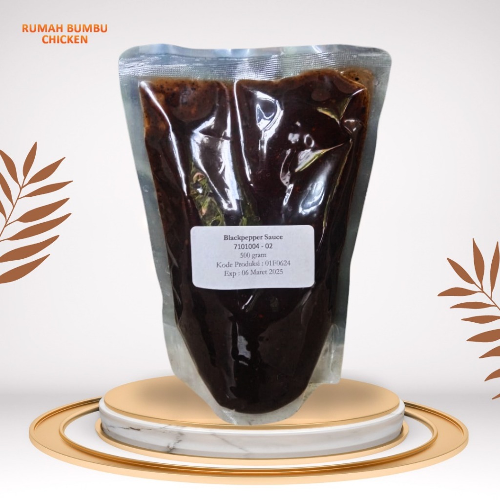 Jual Blackpepper Sauce - Saus Lada Hitam 500 gram/pack | Shopee Indonesia