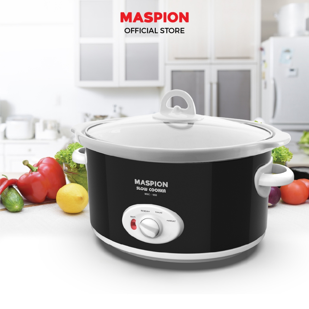 Jual Maspion Slow Cooker Magic Cooker 5 Liter MSC-1850 | Shopee Indonesia