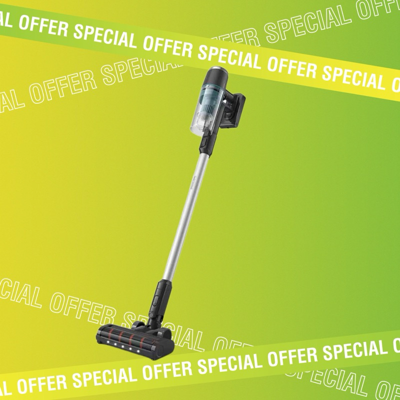 Jual PHILIPS XC3131/01 3-in-1 Cordless vacuum Cleaner AQUA MIST - Black ...