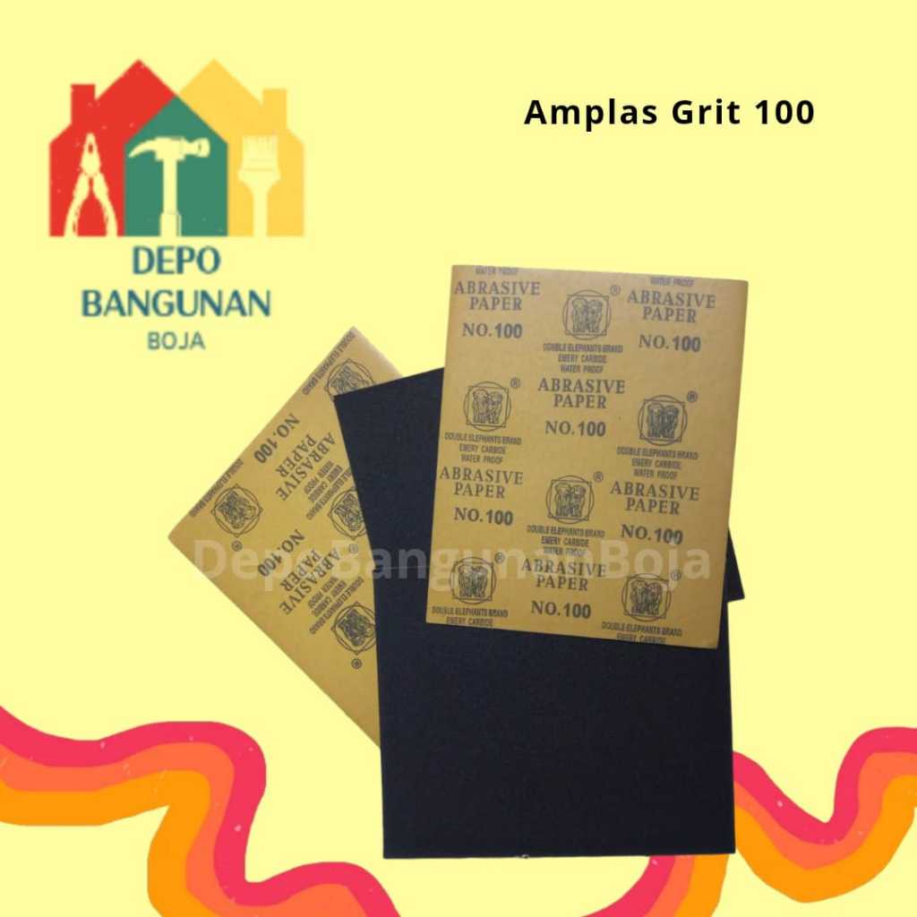 Jual (Grit100) Amplas / Kertas Amplas / Amplas Lembaran | Shopee Indonesia