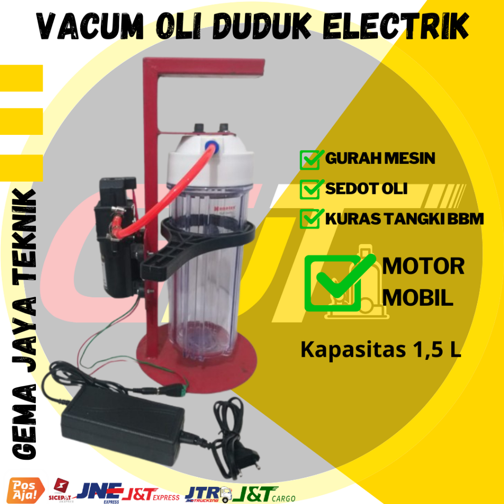 Jual Vacum Carbon Cleaner Alat Sedot Oli Gurah Mesin Elektrik Sedot Oli ...