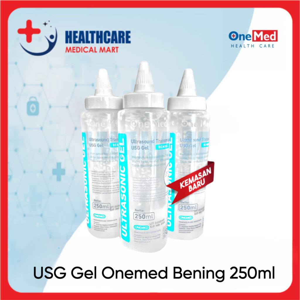 Jual Ultrasound Gel Onemed 250ml / Gel USG / Ultrasonic Jelly / Gel ...