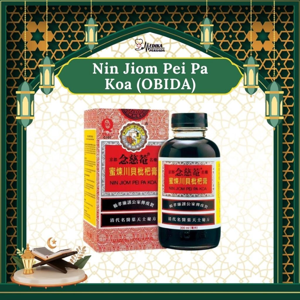Jual Medika Persada - Nin Jiom Pei Pa Koa 300ml - Obida Obat Batuk Ibu ...