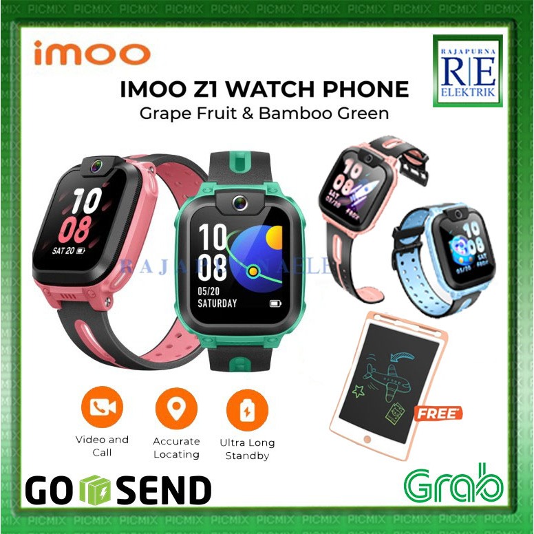 Jual Imoo Smartwatch Phone Z1 jam Swimming Resistance HD Camera ...