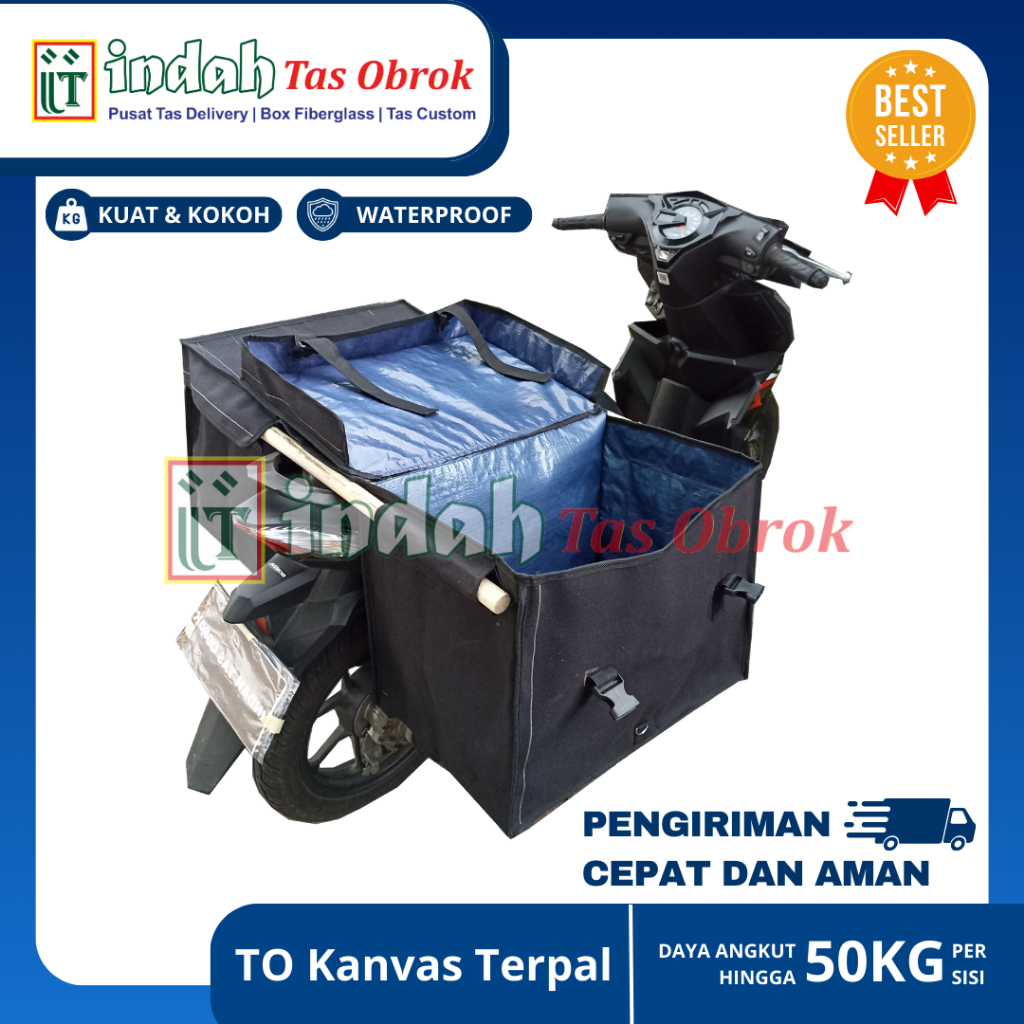 Jual INDAH Tas Obrok - TAS OBROK KANVAS TERPAL LAPISAN ANTI AIR UKURAN ...