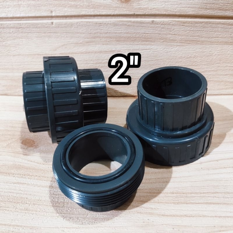 Jual Watermur Polos 2" Inch Sock Sambungan Pipa Air PVC Watermur 2 Inch ...