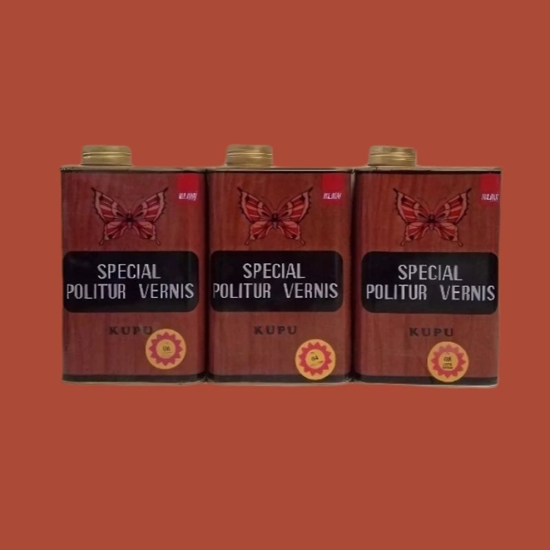 Jual Politur Vernis Kupu 750ml | Shopee Indonesia