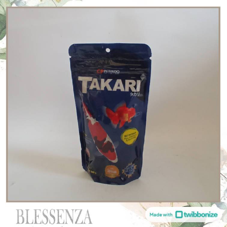 Jual MAKANAN IKAN - TAKARI FISH 100GR - PAKAN IKAN PELET - Takari 100 ...