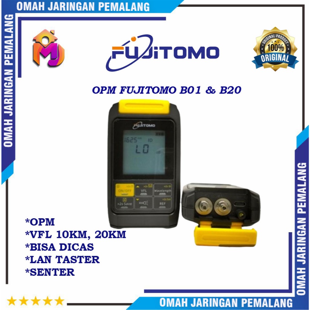 Jual OPM Optical Power Meter Merk FUJITOMO /Alat Ukur Redaman Kabel ...