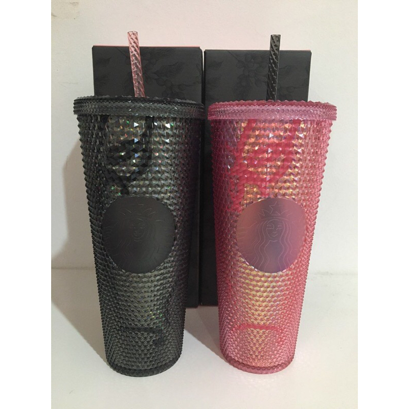 Jual PROMO BLACKPINK+STARBUCKS Collaboration MD OFFICIAL BLACKPINK STUD COLDCUP 710ML Original ...