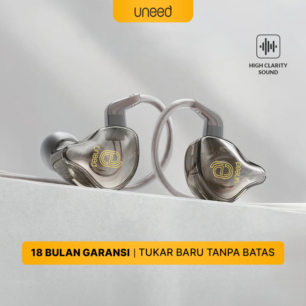 Jual UNEED Verse C3 Earphone Sport Gaming Type C with Mic – UEP231 ...