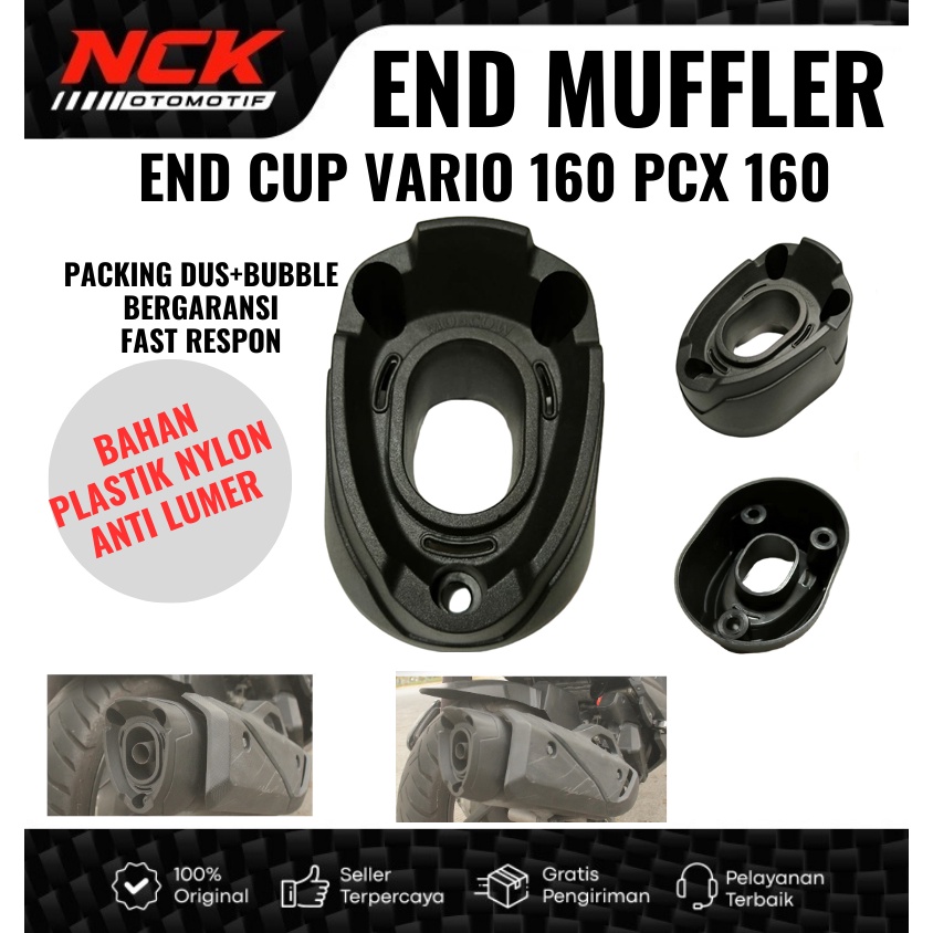 Jual END MUFFLER END CUP VARIO 16 ABS CBS PCX 16 hil | Shopee Indonesia