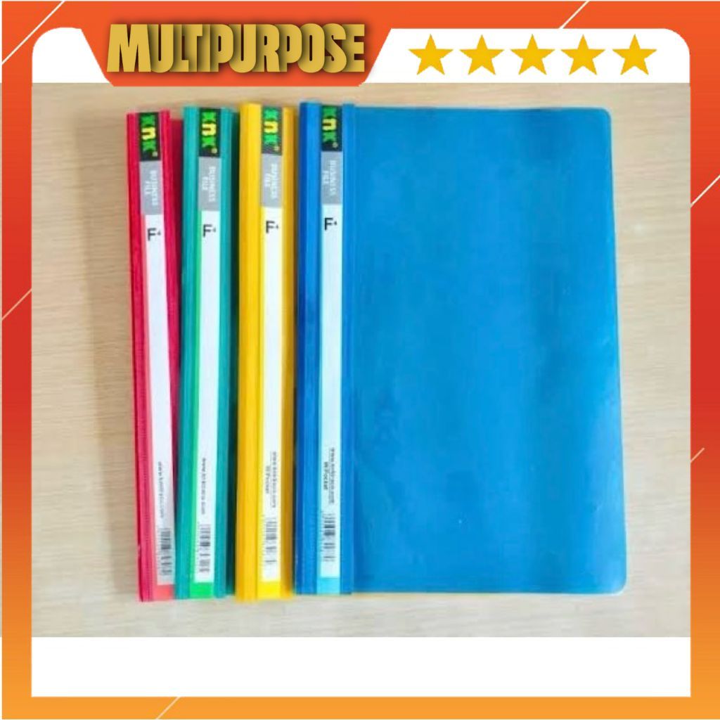 Jual (1 pcs) MAP BISNIS FILE KNK / MAP WARNA FASTENER / MAP BERKAS ...