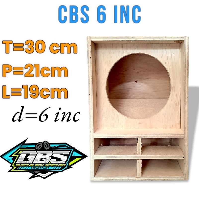 Jual box speaker Cbs 6inc 5inc 4 inc 3inc,bahan halus triplek 9mm | Shopee Indonesia