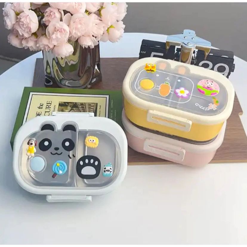 Jual Kotak Makan Anak Stainless Karakter Lunch Box Anak Sekolah Kotak Bekal Anak | Shopee Indonesia