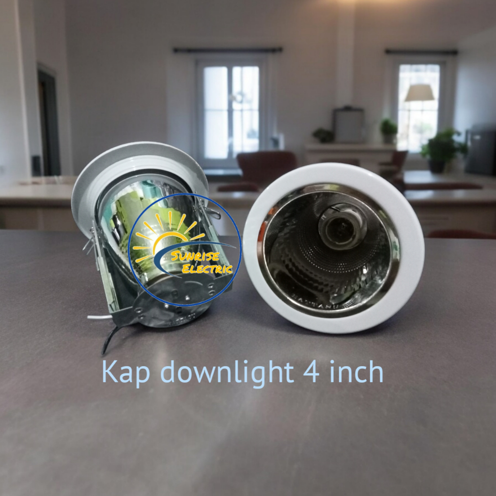 Jual Kap Fitting Lampu Downlight 4 Inch | Shopee Indonesia