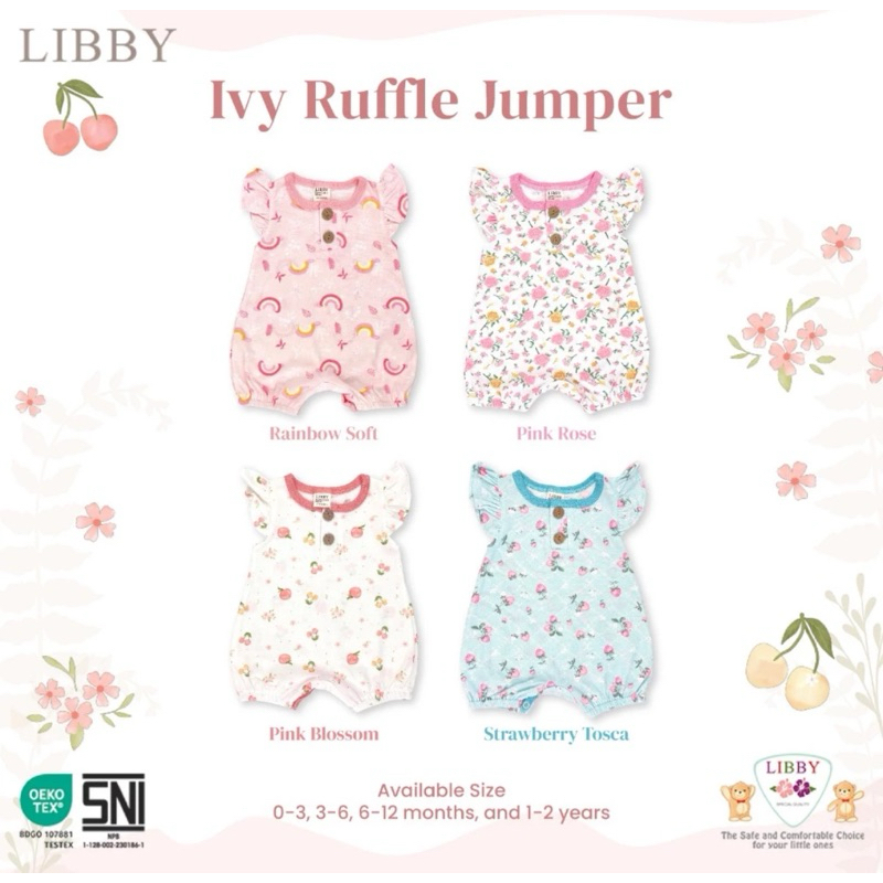 Jual Libby “IVY RUFFLE JUMPER” Romper Libby baby 0-2tahun Earth color ... Jual Libby “IVY RUFFLE JUMPER” Romper Libby baby 0-2tahun Earth color ...