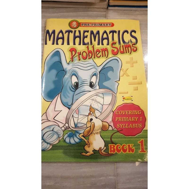 Jual MATHEMATICS PROBLEM SUMS BOOK 1 - COVERING PRIMARY 1 SYLLABUS Buku ...