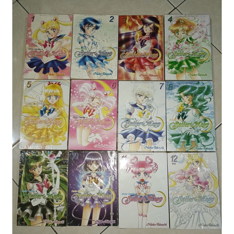 Jual komik sailor moon deluxe set vol 1-12 sailor v dan sailor short stories set vol 1-2 ...