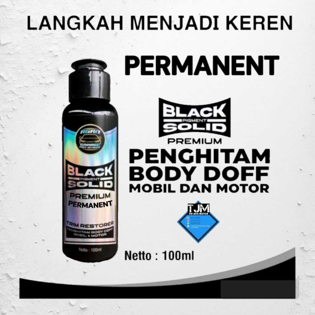 Jual BLACK SOLID / PENGHITAM BODY DOFF / PENGHITAM BODY MOTOR ...