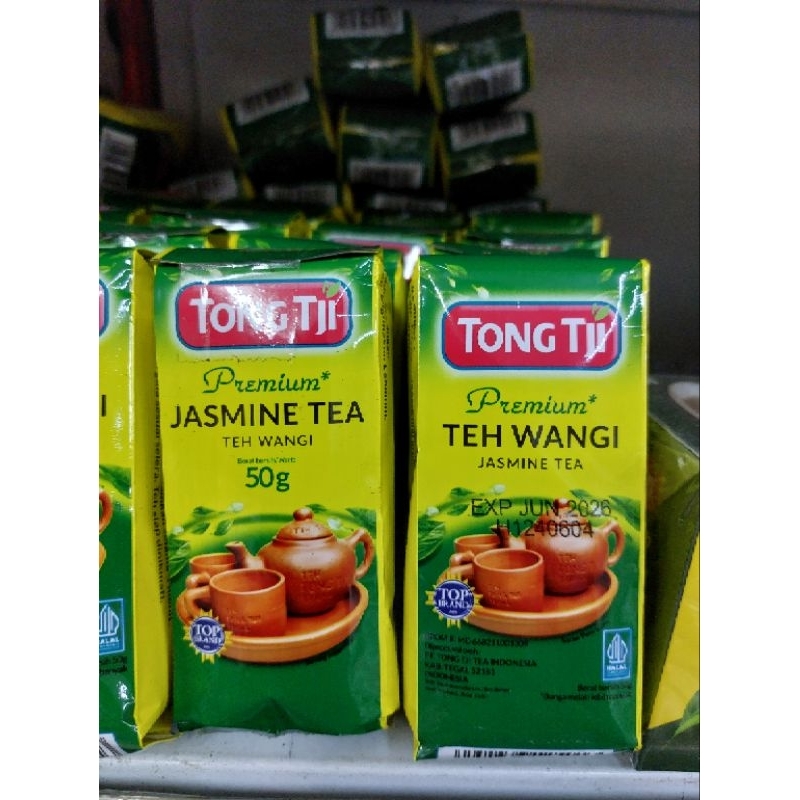 Jual KZ - teh tong tji premium jasmine tea 50g | Shopee Indonesia