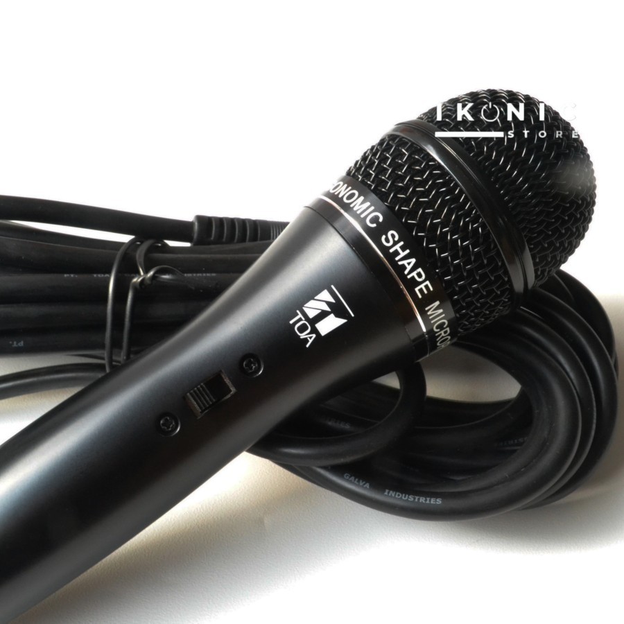 Jual IKONIC TOA MIC ZM 270 Microphone Kabel TOA ZM-270 Microphone TOA ...