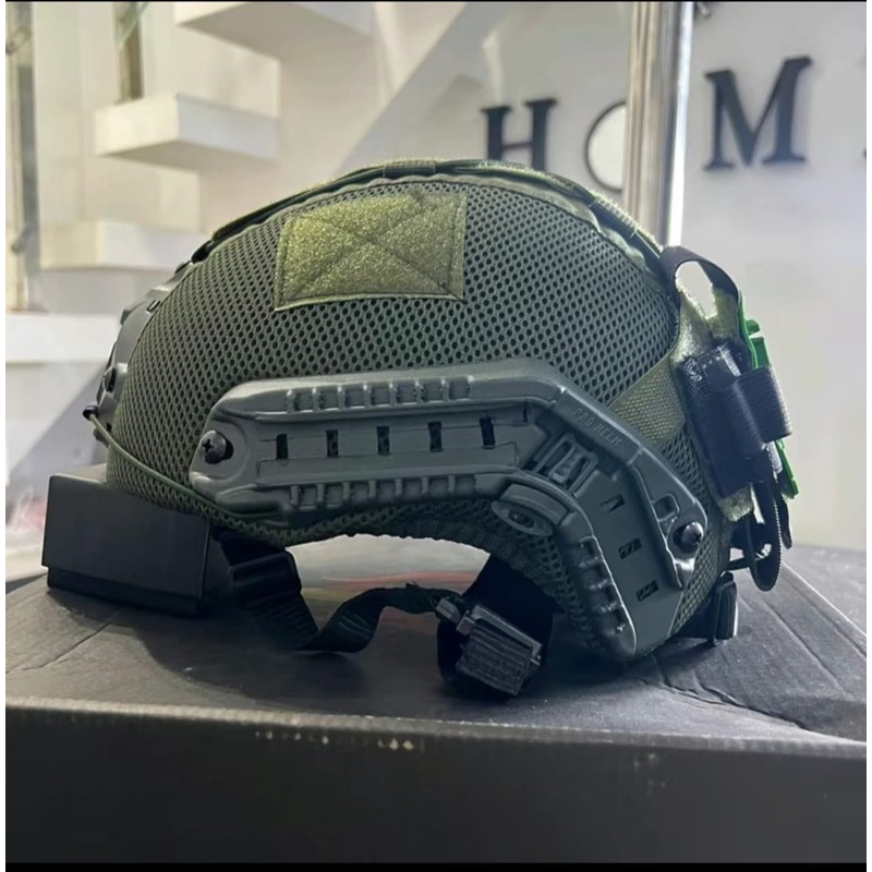 Jual Helm Tactical hijau model Mich 2001 full Cover | Shopee Indonesia