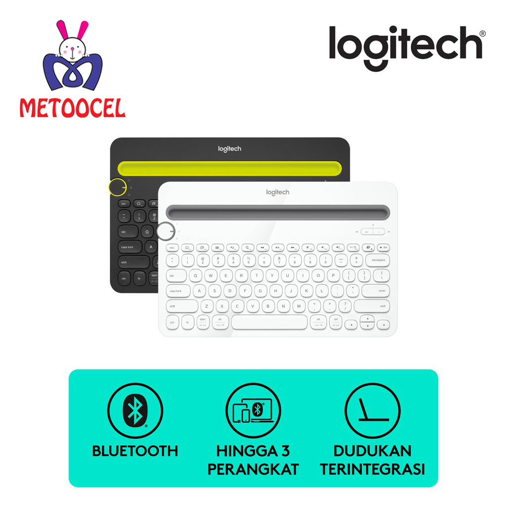 Jual Logitech K480 keyboard meja nirkabel Windows,Mac/chrome Android ...