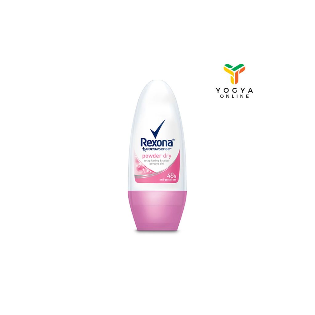 Jual Rexona Women Deodorant Antiperspirant Roll On Powder Dry 45 Ml | Shopee Indonesia