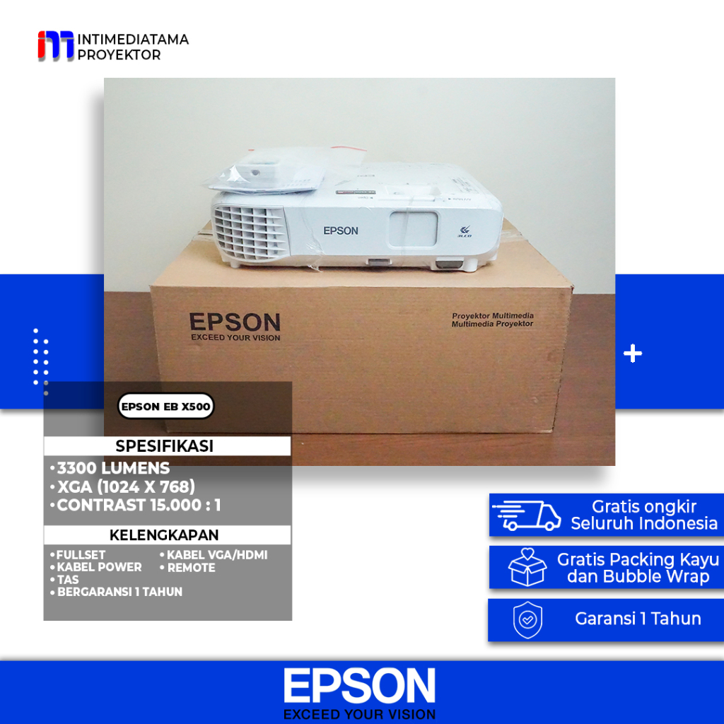 Jual Proyektor Epson EB-X500 | Shopee Indonesia