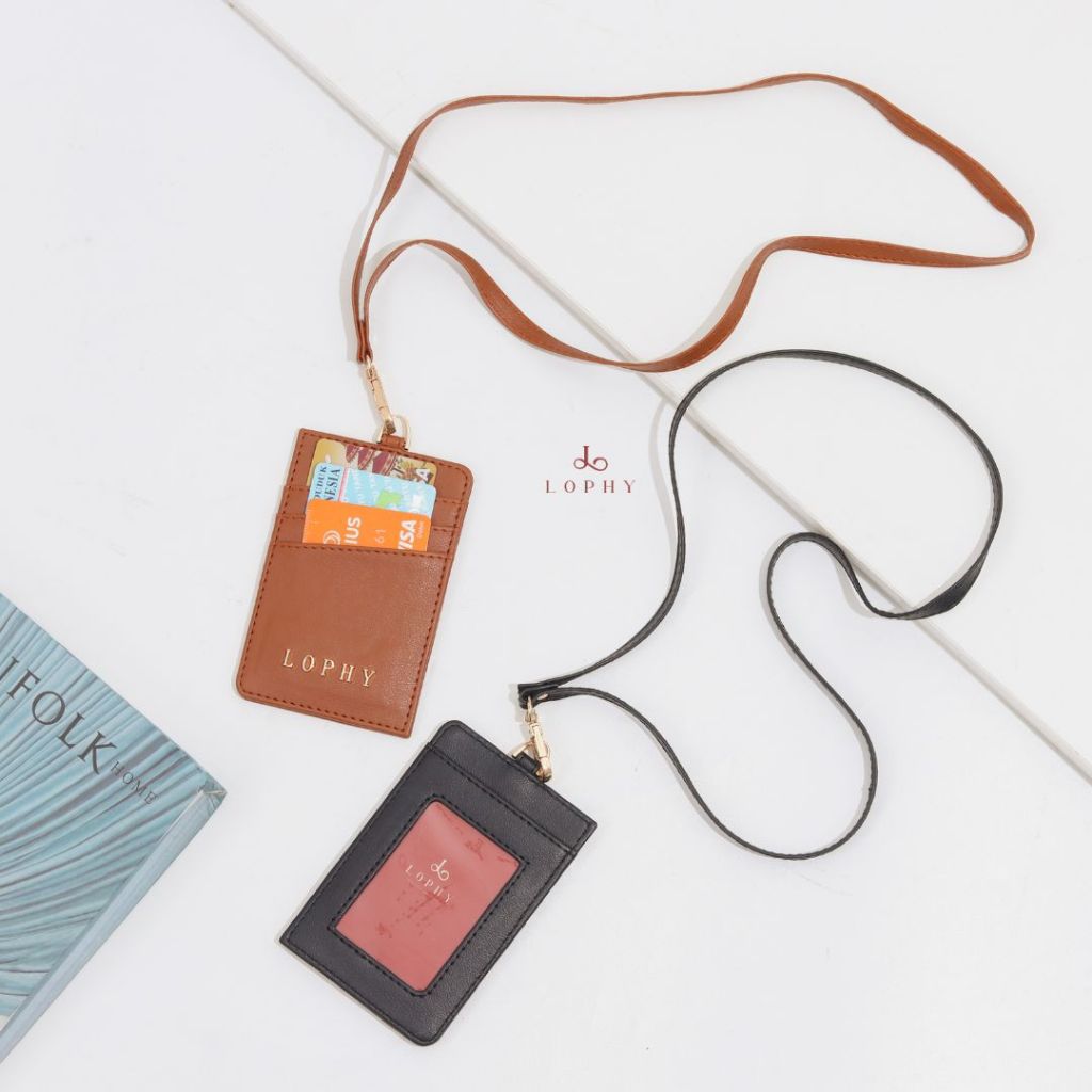 Jual Lophy Bag Simple Lanyard Premium Lophy Nametag ID Card | Shopee ...