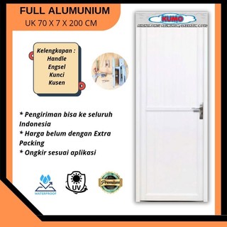 Jual Pintu WC Aluminium Putih Full Kuat Kokoh Premium Tebal Elegan ...
