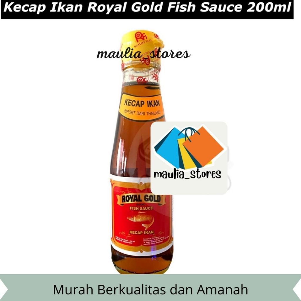 Jual 200 mlKecap Ikan Royal Gold Fish Sauce | Shopee Indonesia