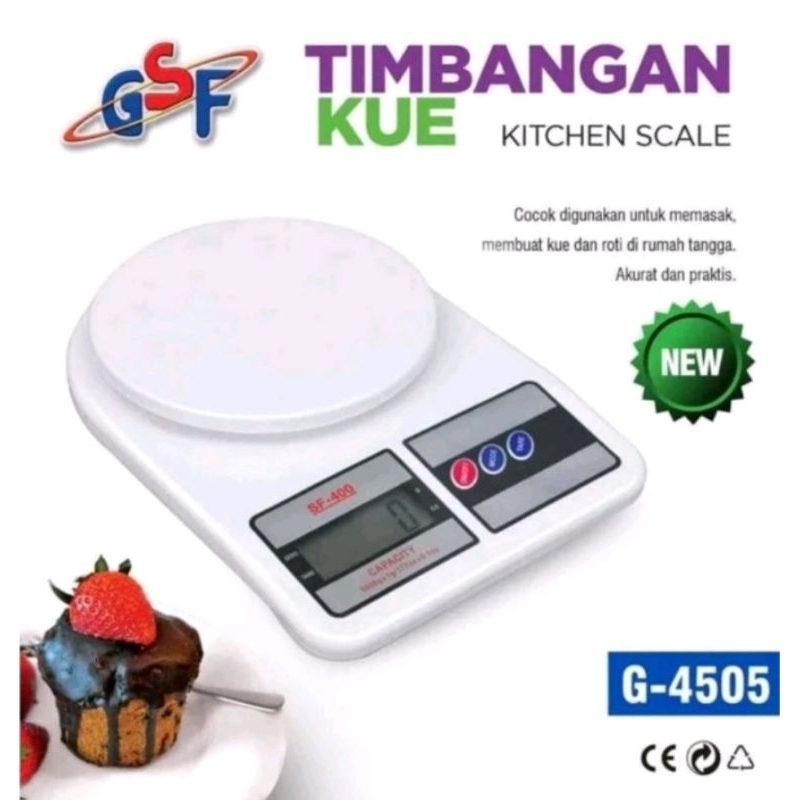 Jual TIMBANGAN DIGITAL GSF G-4505 timbangan digital kue timbangan ...