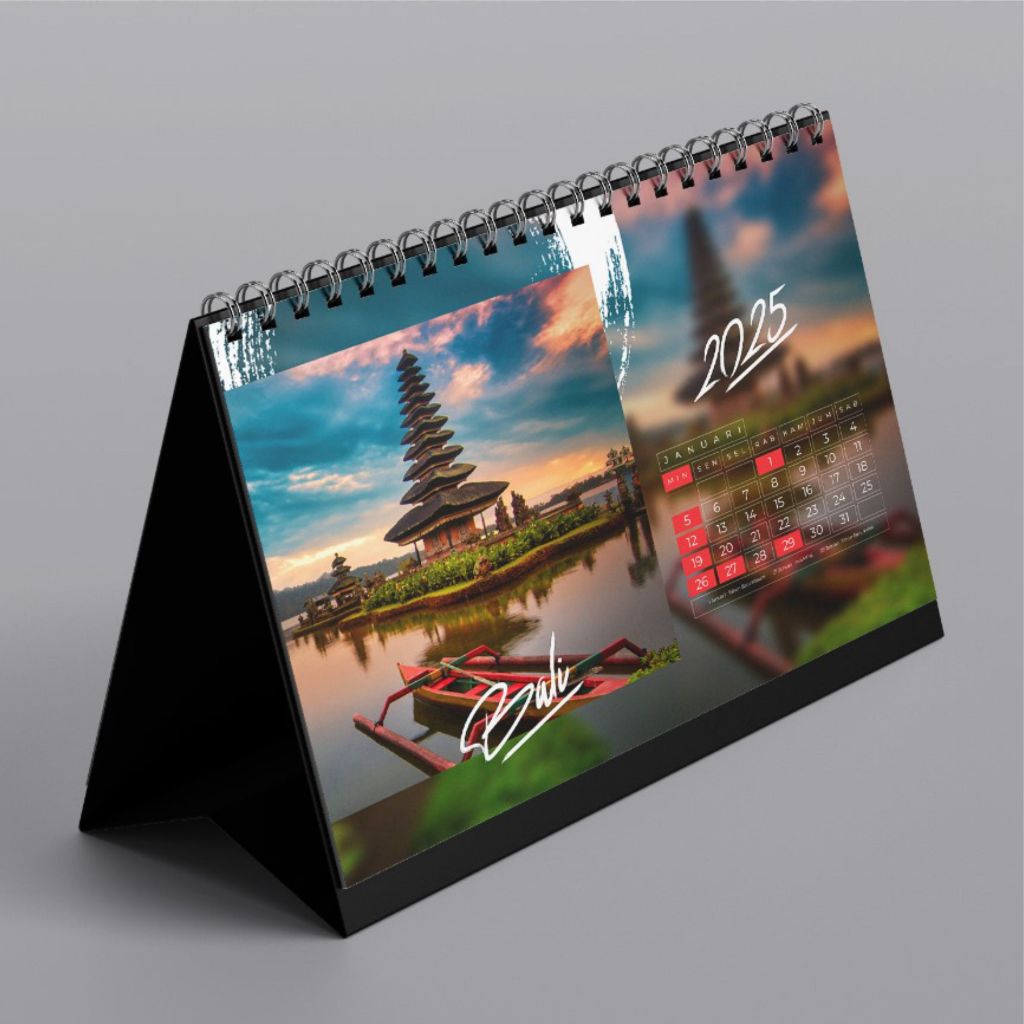 Jual Kalender Duduk, Kalender Meja, Kalender 2025, Kalender Meja Custom ...
