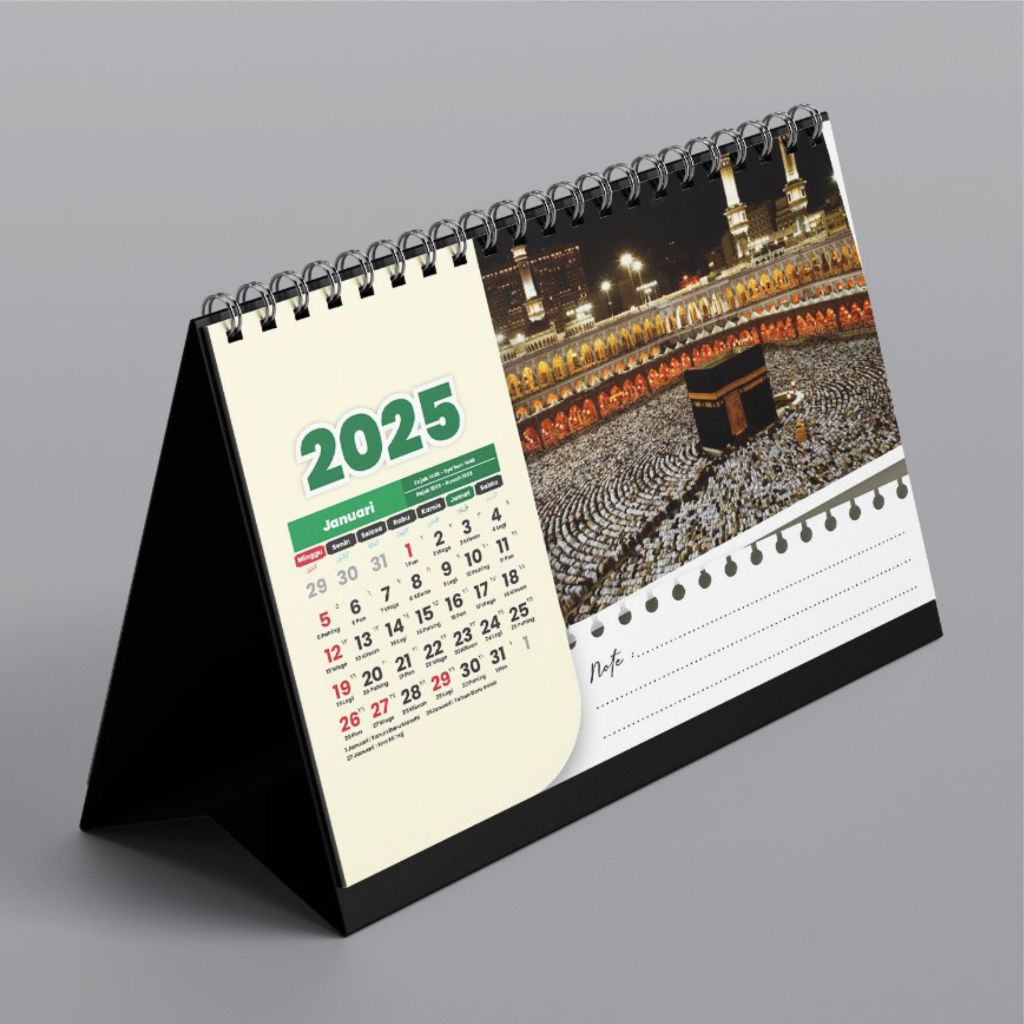 Jual Kalender Duduk, Kalender Meja, Kalender 2025, Kalender Meja Custom ...
